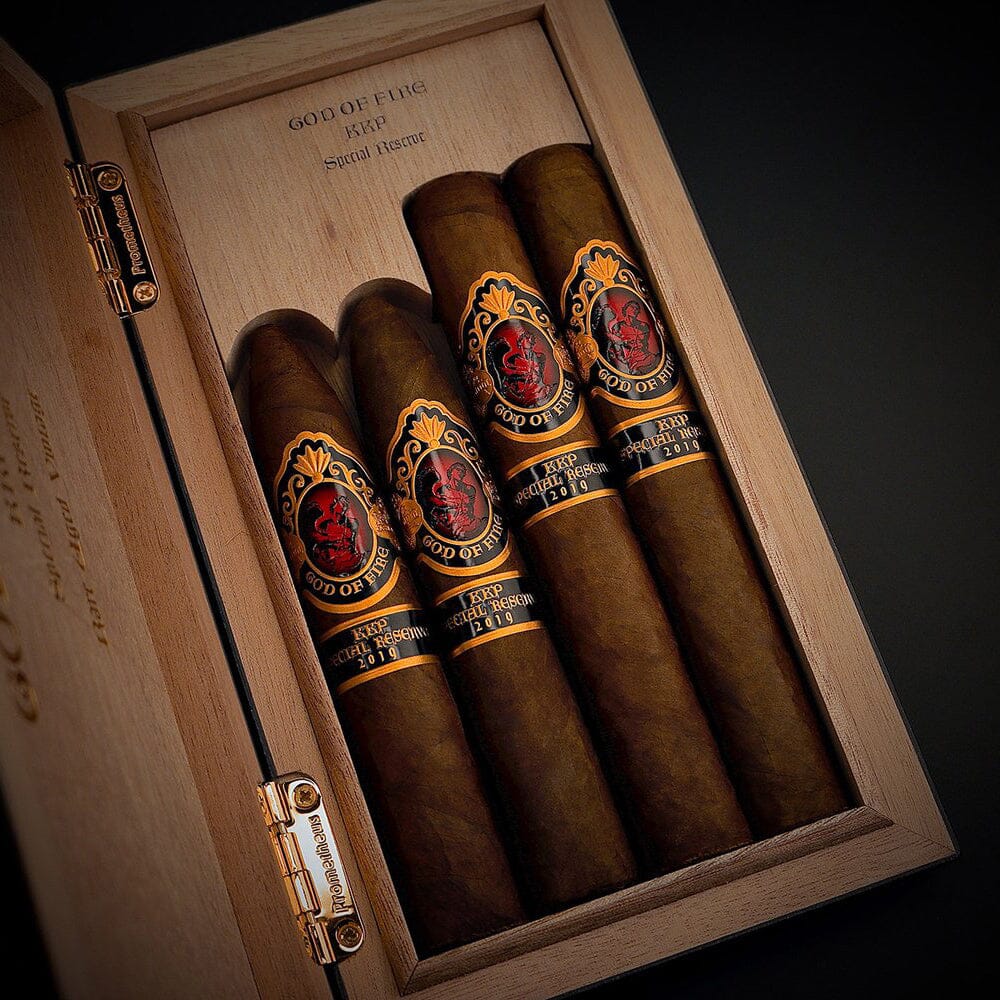 Buy 2023 God of Fire KKP Special Reserve 4 Cigar Sampler Online