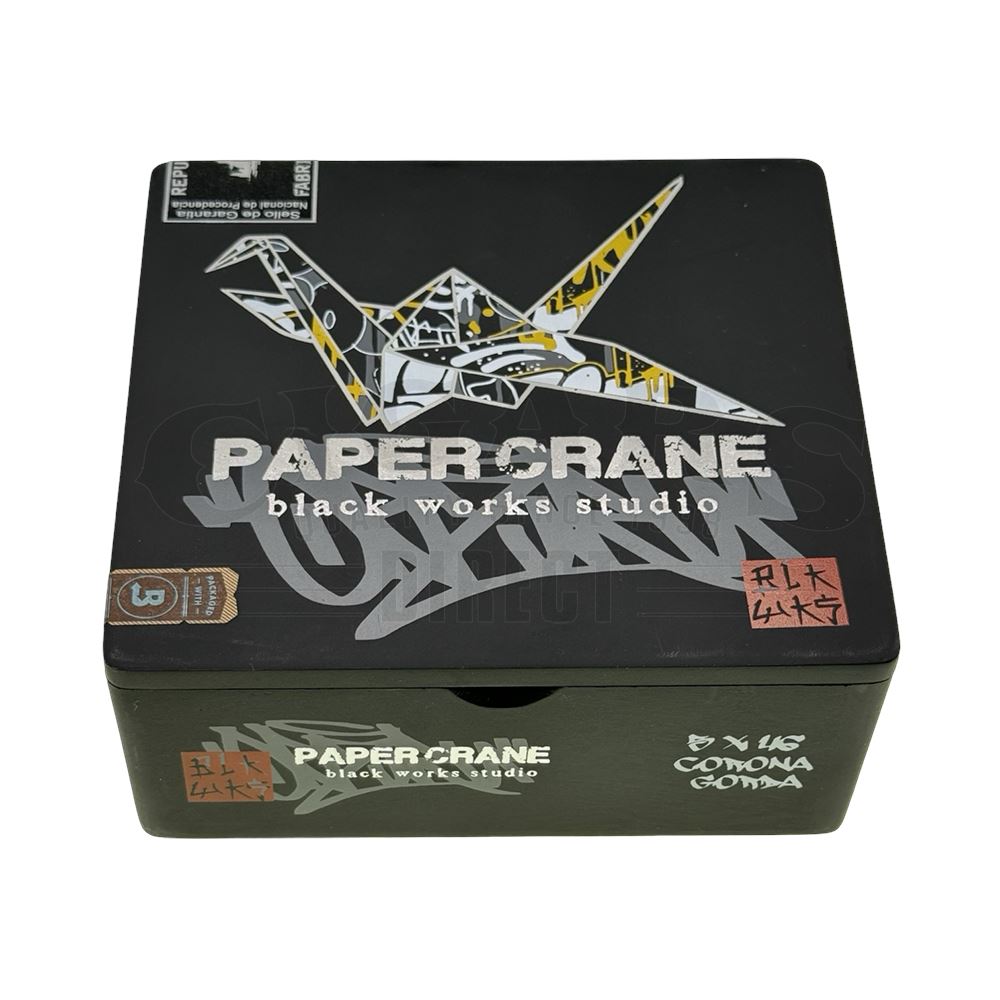 Buy Black Works Studio Paper Crane Corona Gorda Box Press Cigars Online ...