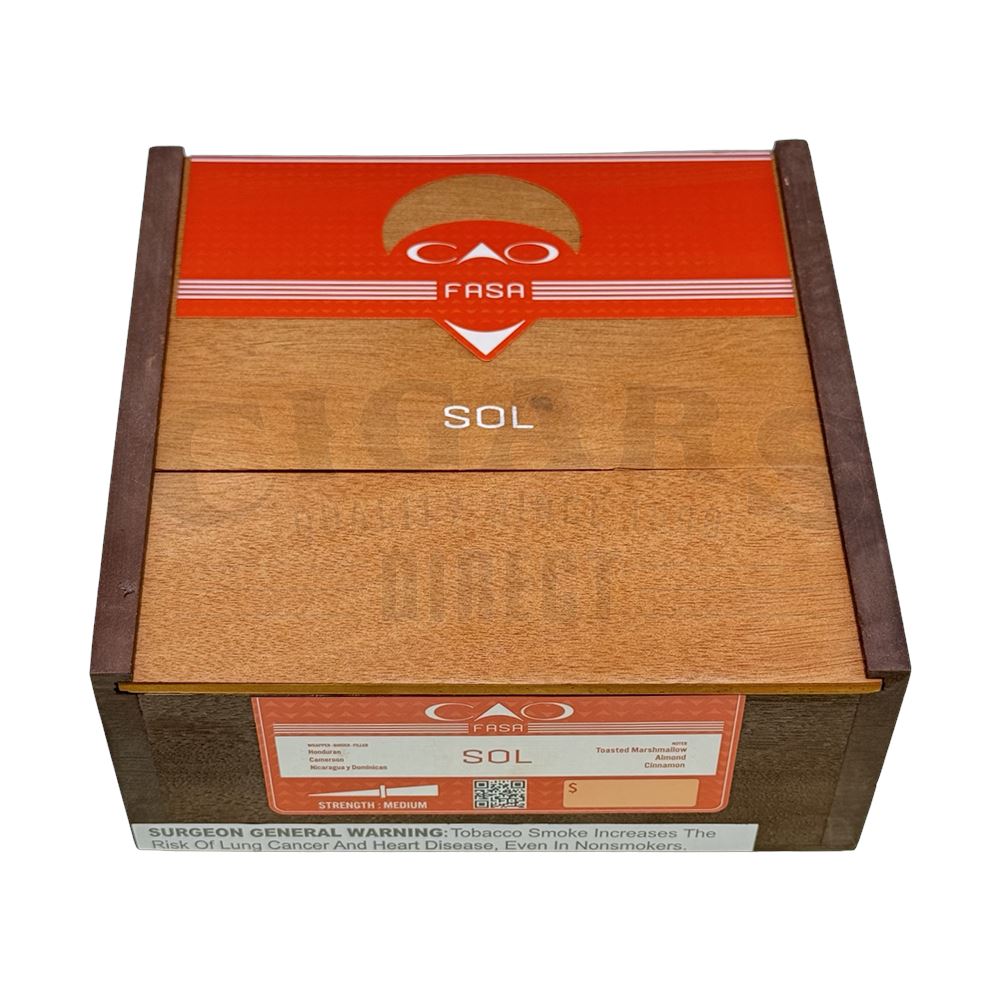 Buy CAO FASA Sol Toro Cigars Online at Discount Prices & Save Big