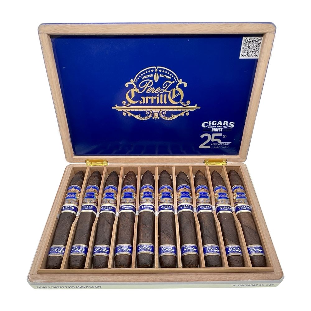 Cigars Direct 25th Anniversary E.P. Carrillo Pledge L.E. Figurado ...