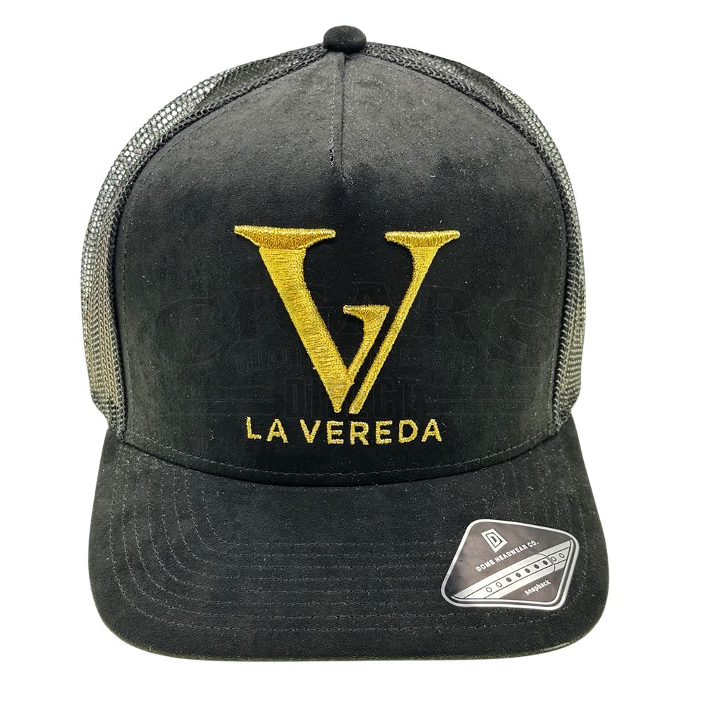 Buy Crowned Heads La Vereda Black Suede Trucker Hats Online