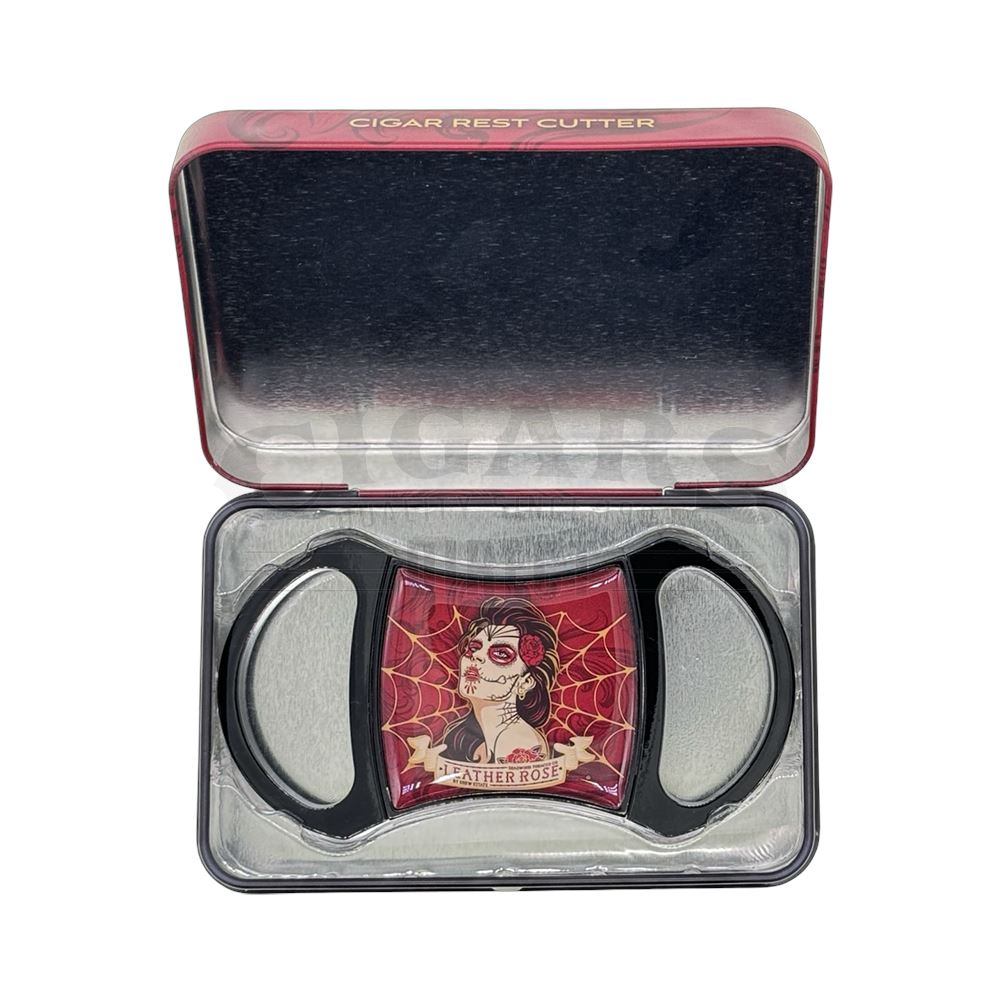 Drew Estate Deadwood Leather Rose Metal Cigar Rest and Cutter| Get it ...