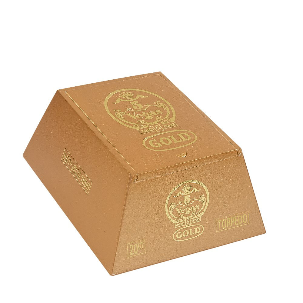 Buy 5 Vegas Gold Torpedo Cigars Online At Discount Prices & Save