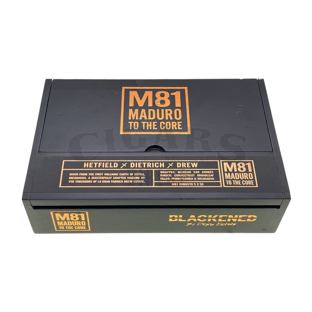 Buy Drew Estate Blackened M81 Cigars Online at Discount Prices & Save