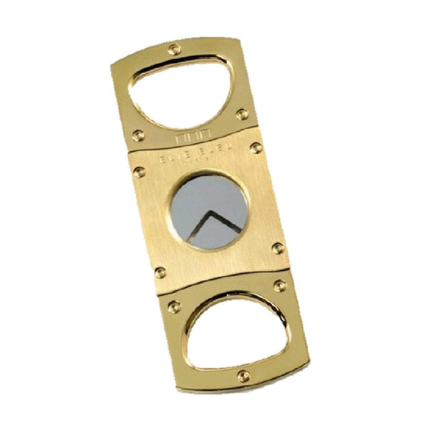 Elie Bleu Double Blade Gold Cigar Cutter | Online at Discount Prices