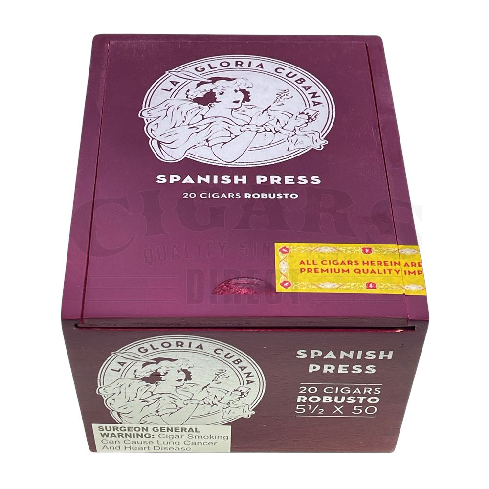 Buy La Gloria Cubana Spanish Press Robusto Cigars Online & Save Big