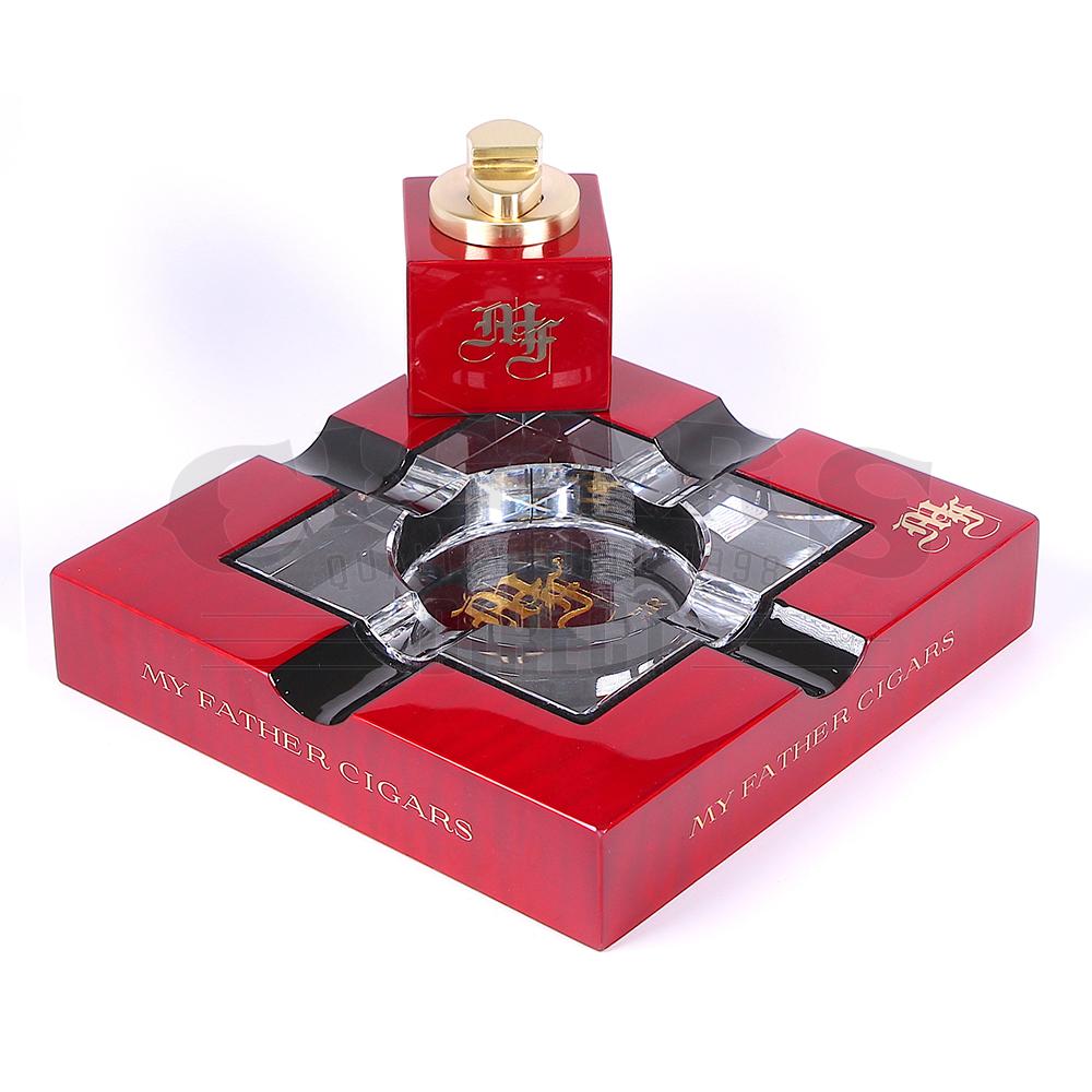 Buy My Father Red Wood Ashtray and Lighter Gift Set Online & Save